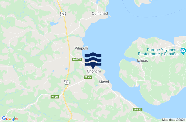 Tabla de Mareas de Chonchi Hoy | Pleamar y Bajamar | CL