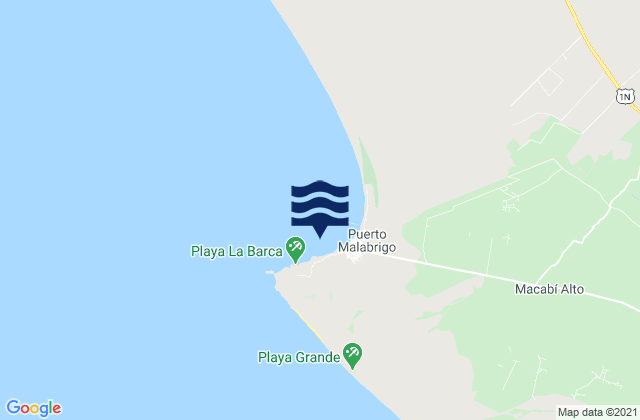 Tabla de Mareas de Puerto Chicama Hoy | Pleamar y Bajamar | PE