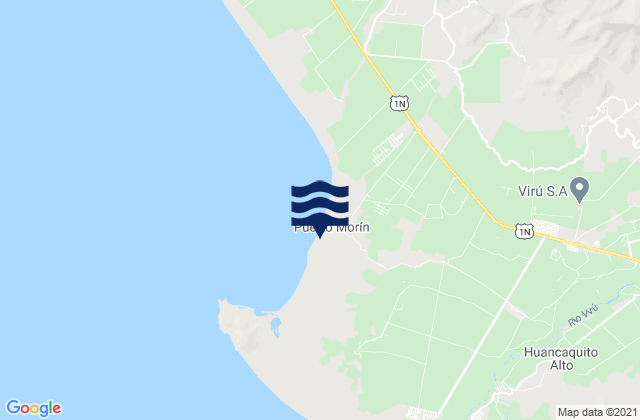 Tabla de Mareas de Puerto Mori Hoy | Pleamar y Bajamar | PE